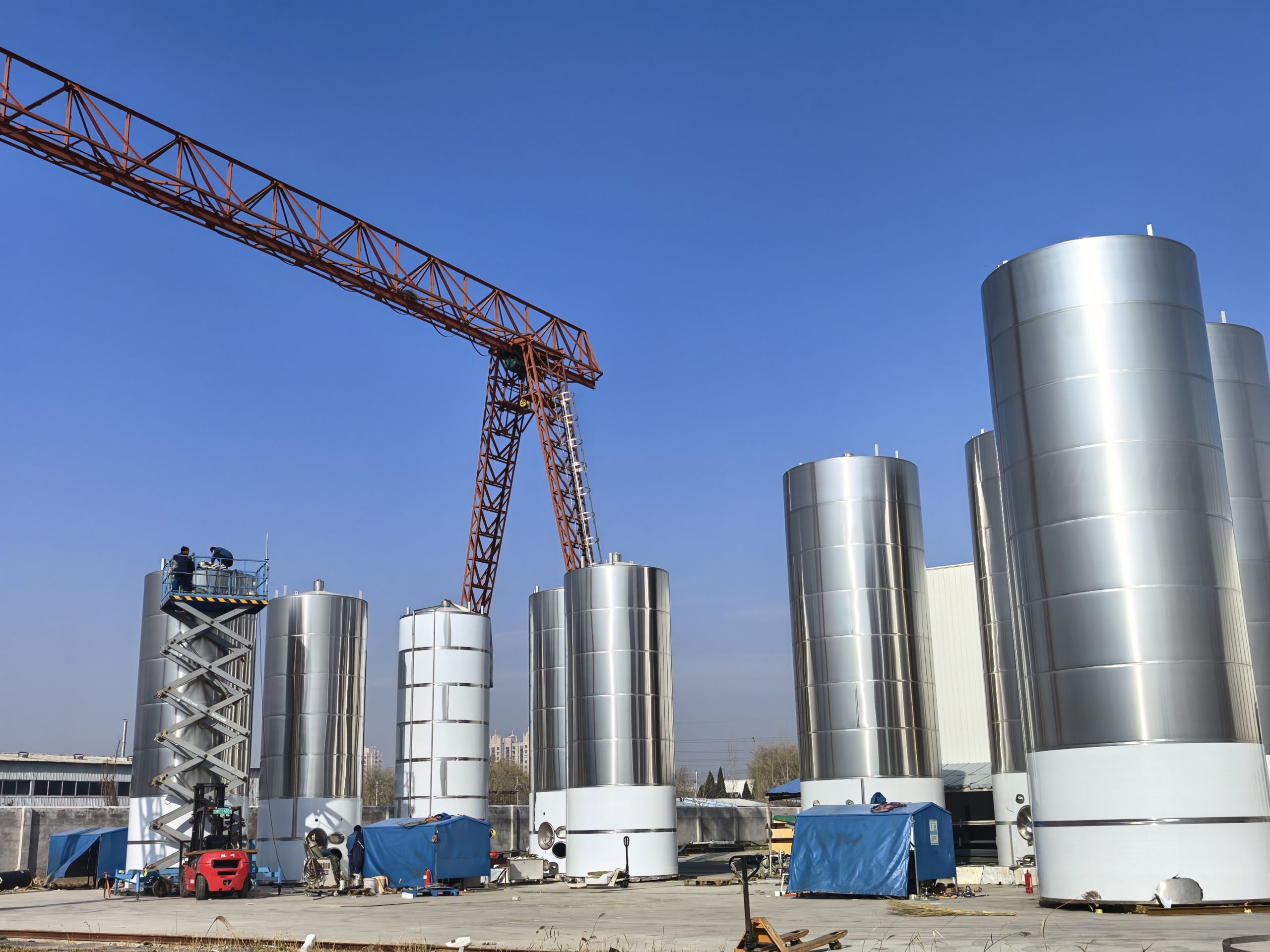 30,000L Milk Silo Tank - CHENMA